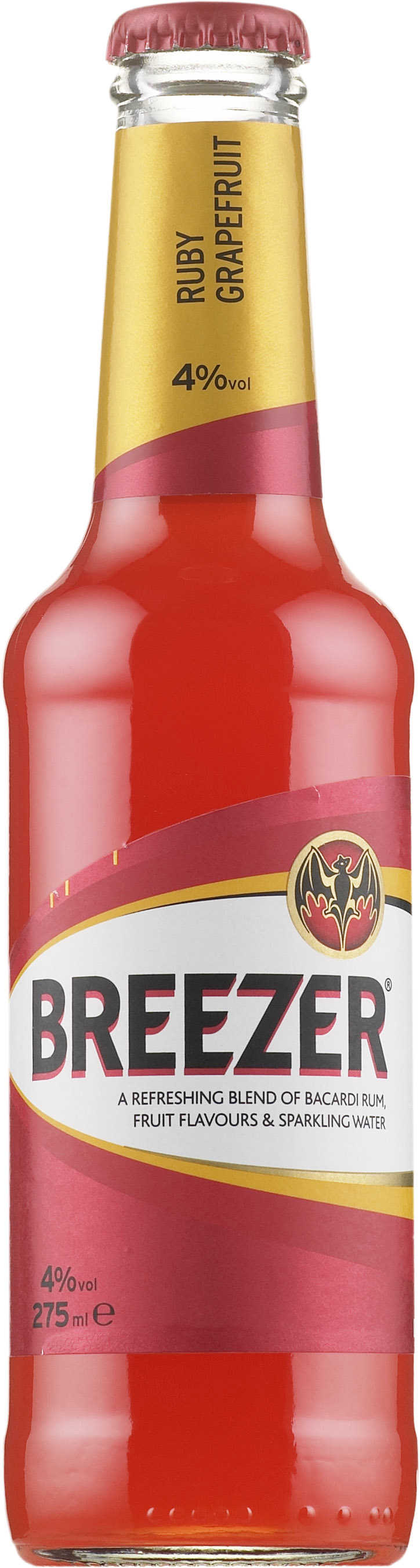 [kuva: Breezer Ruby Grapefruit(© Alko)]